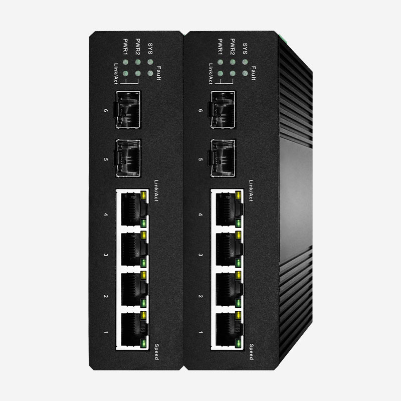 2 SFP 4 RJ45 Layer 2 Managed Gigabit Switch With PoE QoS And Switch For ... 2 SFP 4 RJ45 Layer 2 Managed Gigabit Switch With PoE QoS And Switch For ...